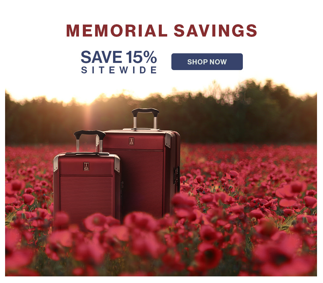 Travelpro Memorial Day Sale – Save 15% on Luggage – Get ready for your ...